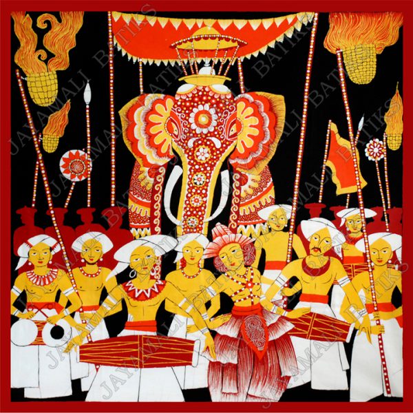Kandy Perahera (Procession) – Large – Front Look {Size – 36”x36 ...